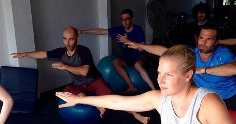 Dynamic Postural Stability Course - Balance Ball YOGA